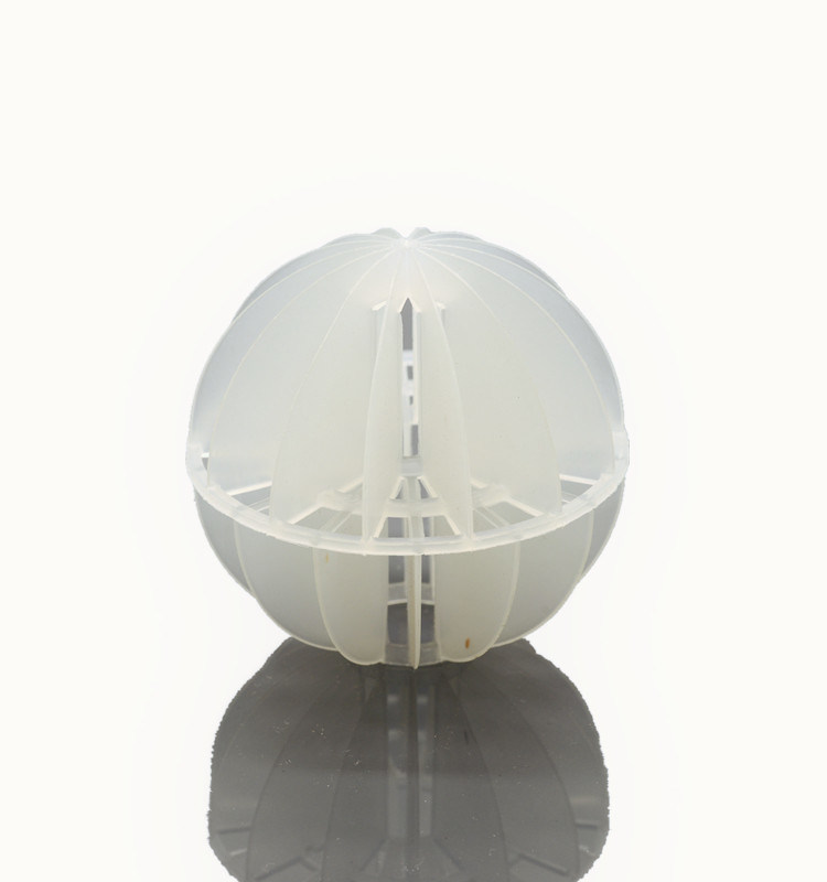 PP Injection Hollow Polyethylene Balls Packed Tower High Mass Transfer ...